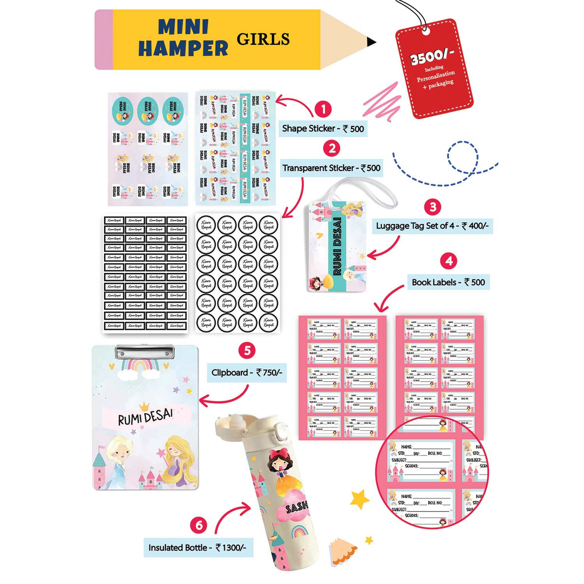 Mini Hamper - Girls – Papercrush