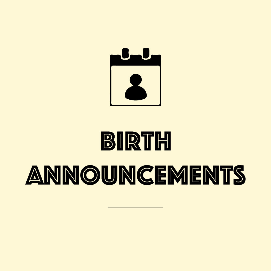 Birth Announcements – Papercrush