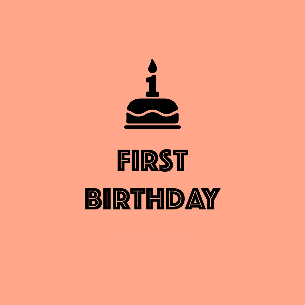 First Birthday – Papercrush