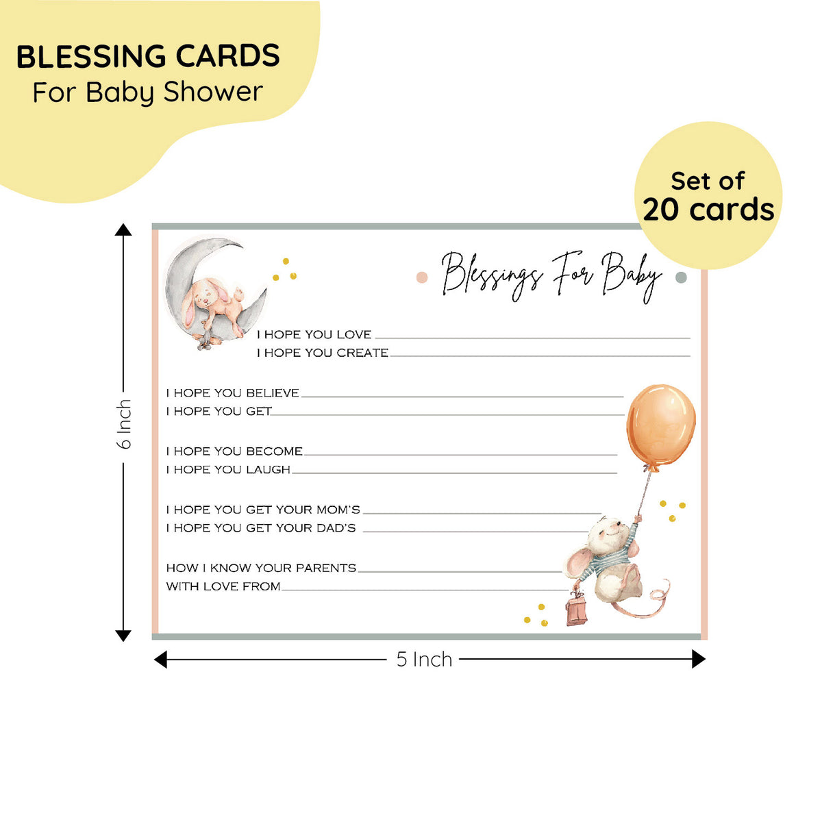 Blessing for Baby Shower – Papercrush