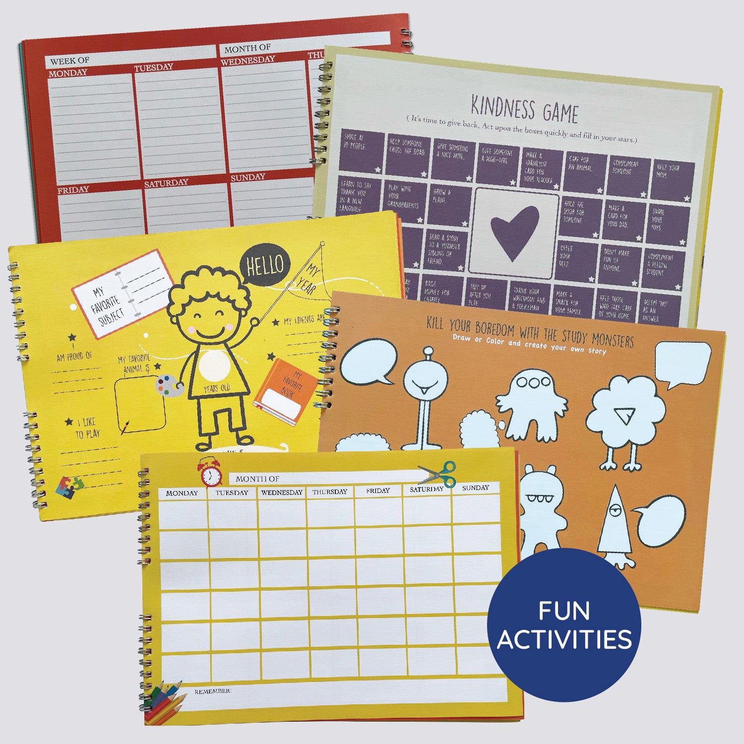Kids Activity Planner – Papercrush