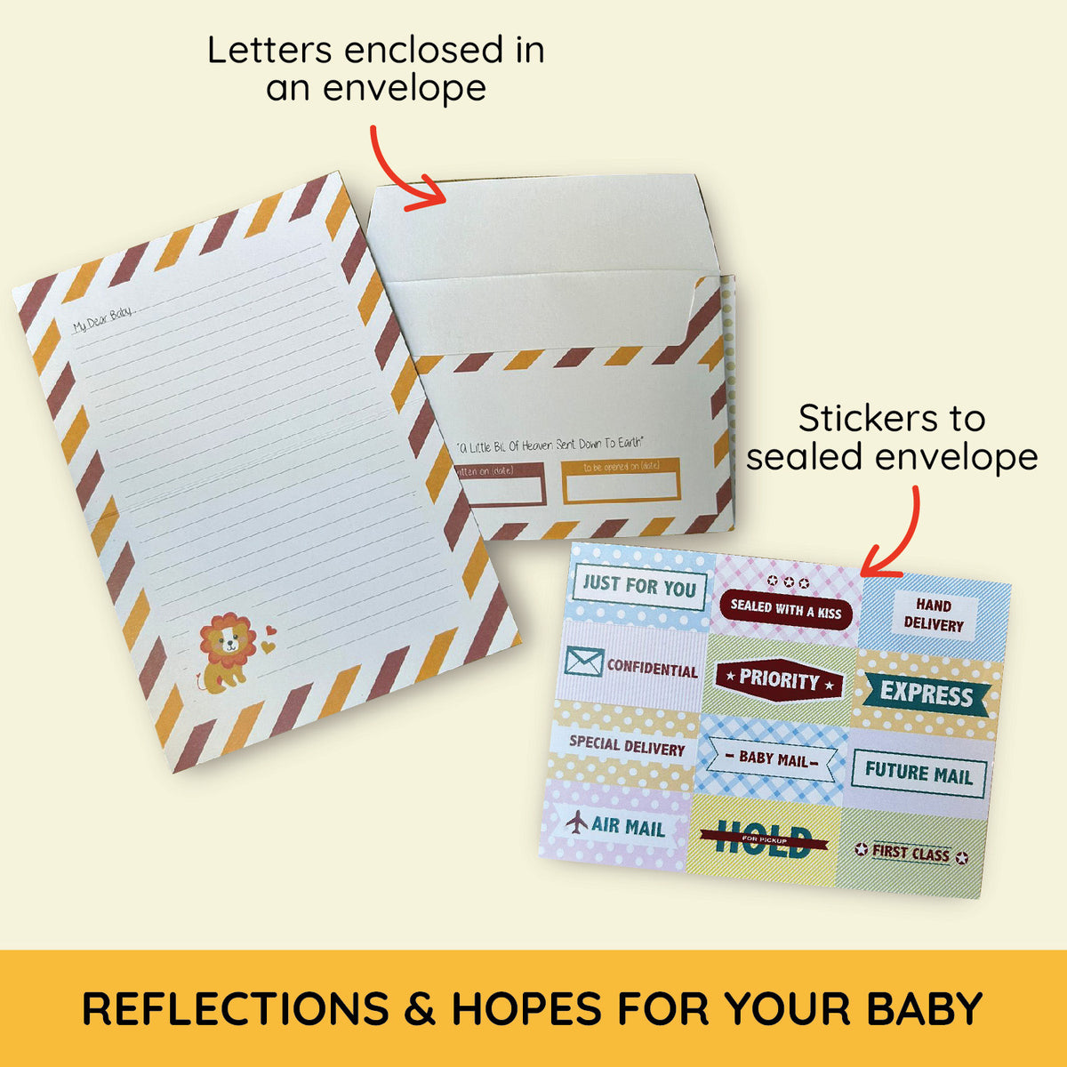 Memories For My Baby - Letter Book – Papercrush