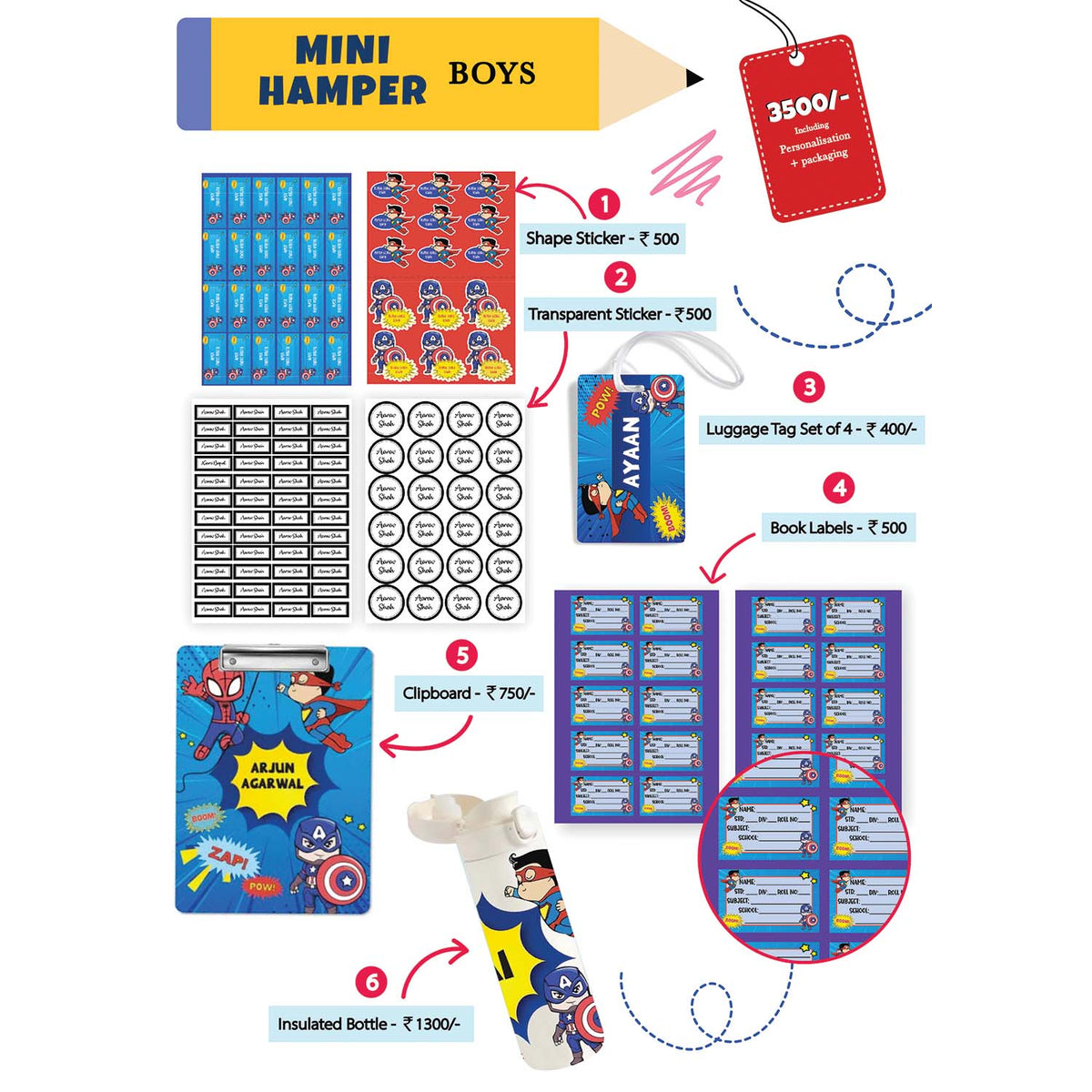 Mini Hamper - Boys – Papercrush