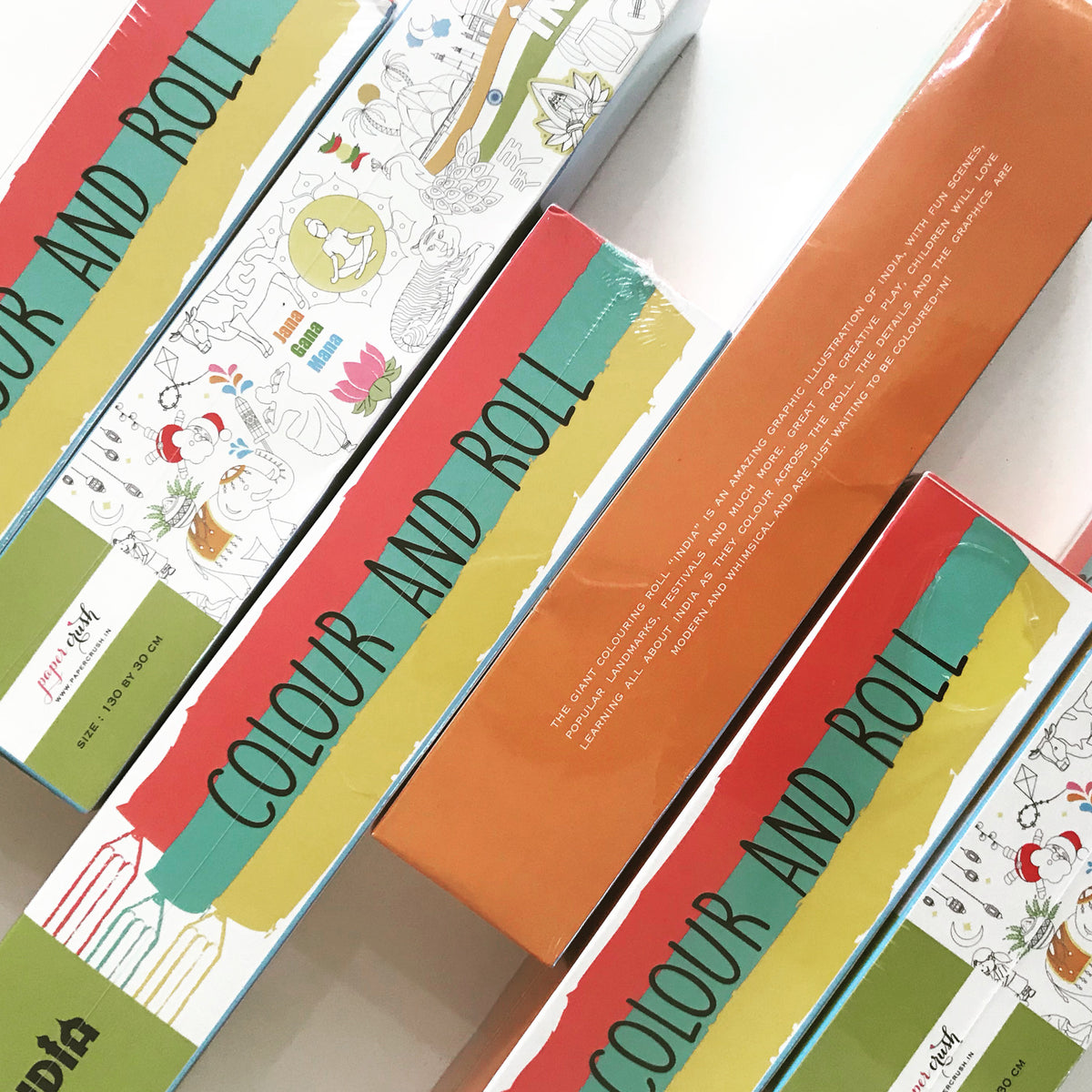 Coloring Roll for Kids - India Theme – Papercrush